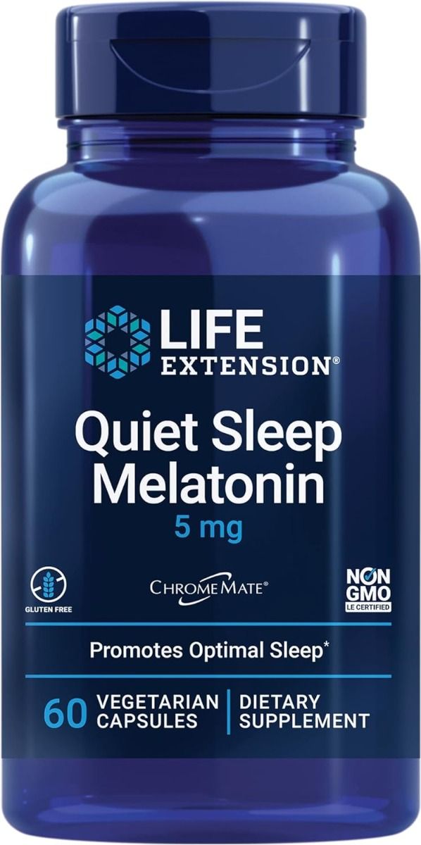 Quiet Sleep Melatonin FKA Natural Sleep 5 MG 60 Veggie Caps – TheNatural