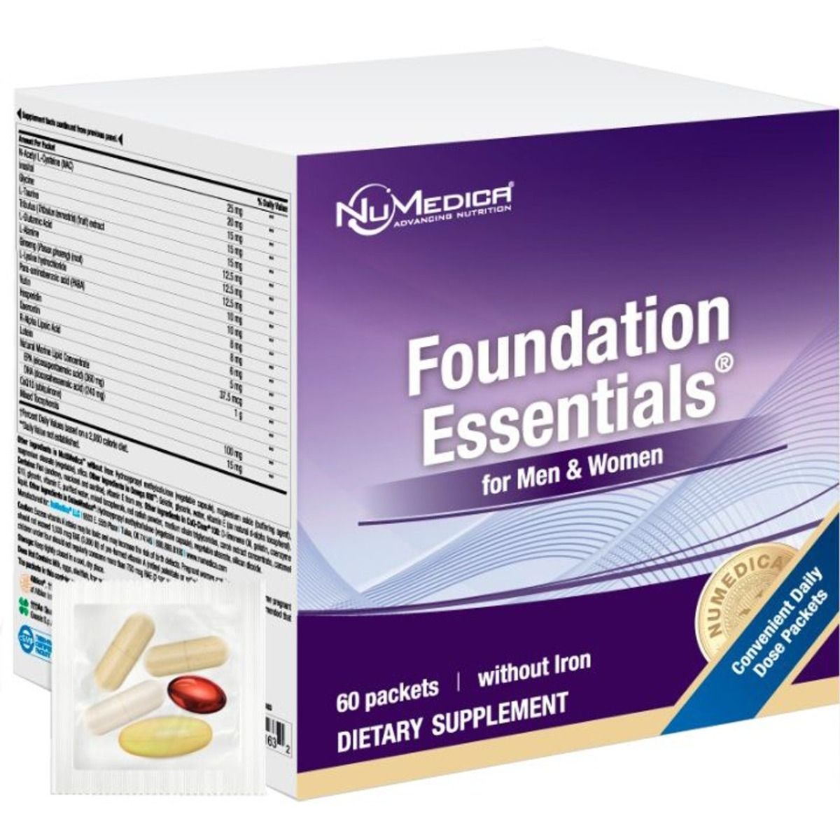 NuMedica, Foundation Essentials for Men and Women 60 Packets - The Natural – TheNatural