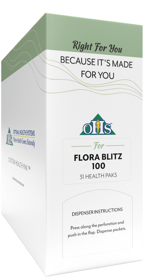Optimal Health System Flora Blitz 100 30 Health Paks- The Natural – TheNatural