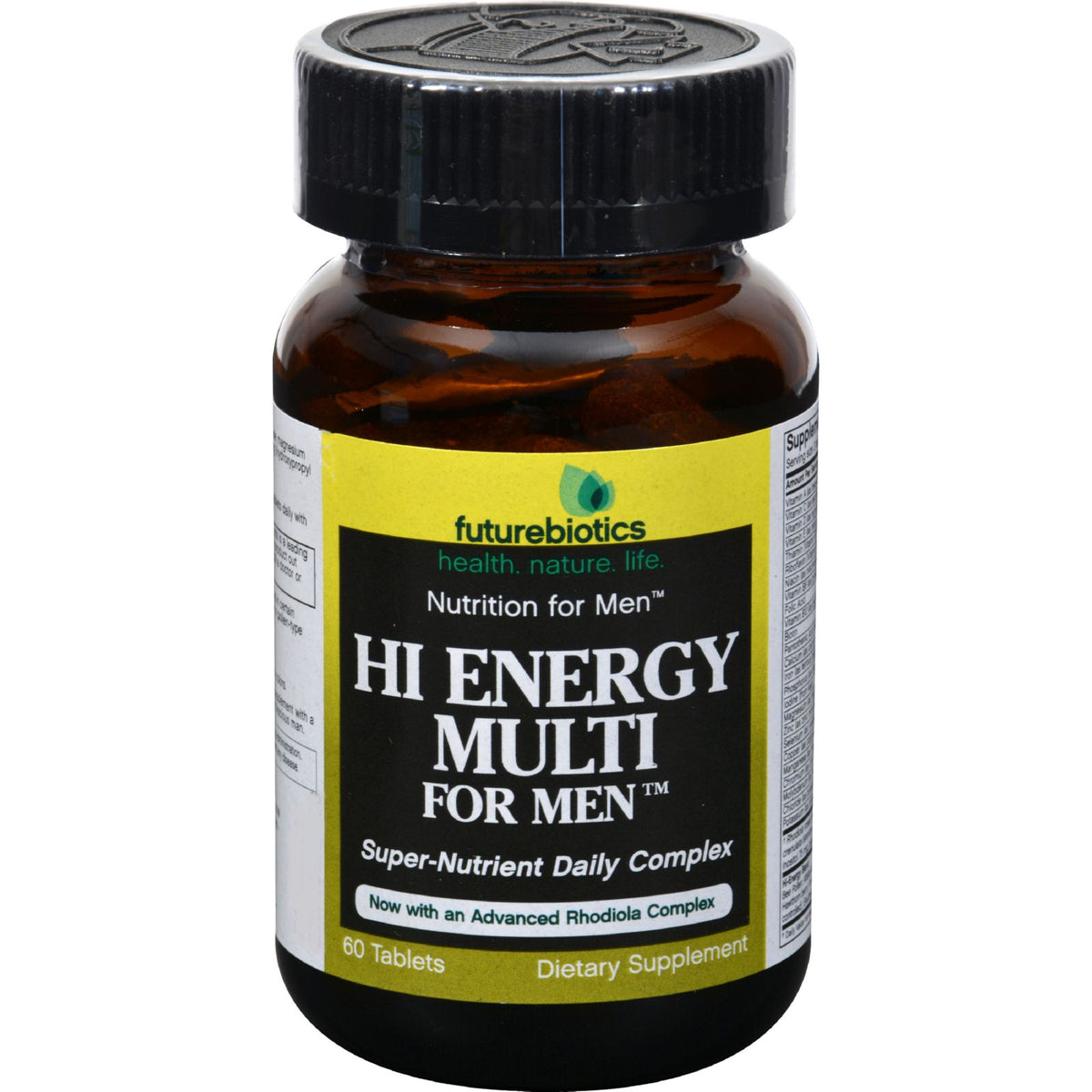 Future Biotics, Hi-Energy Multi For Men - 60 Tablets -The Natural ...