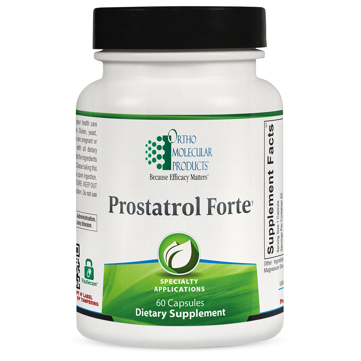Ortho Molecular, Prostatrol Forte 60 Capsules -The Natural – TheNatural