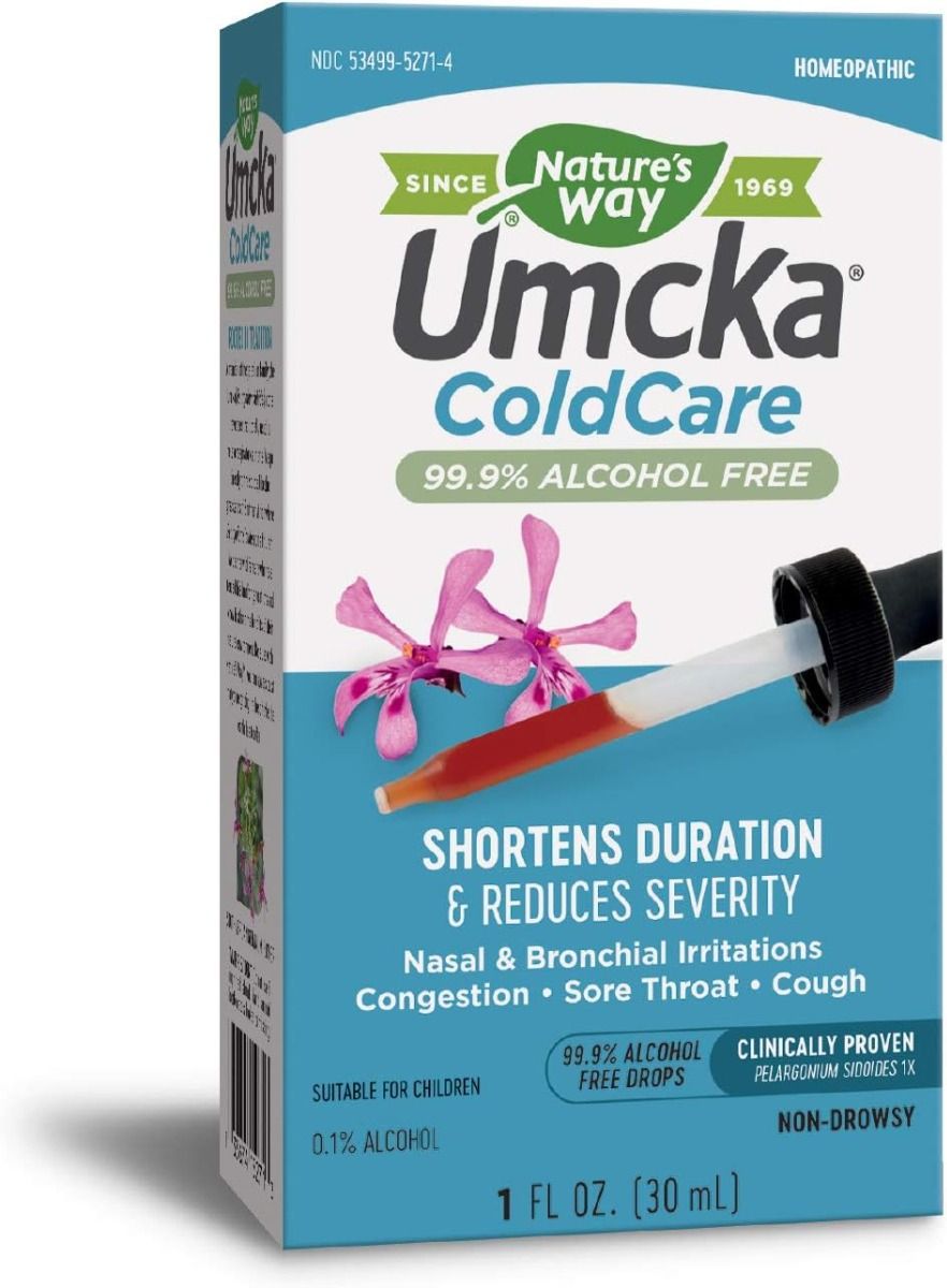 Umcka Coldcare Alcohol-free Drops 1 fl oz (30 mL)Drops – TheNatural