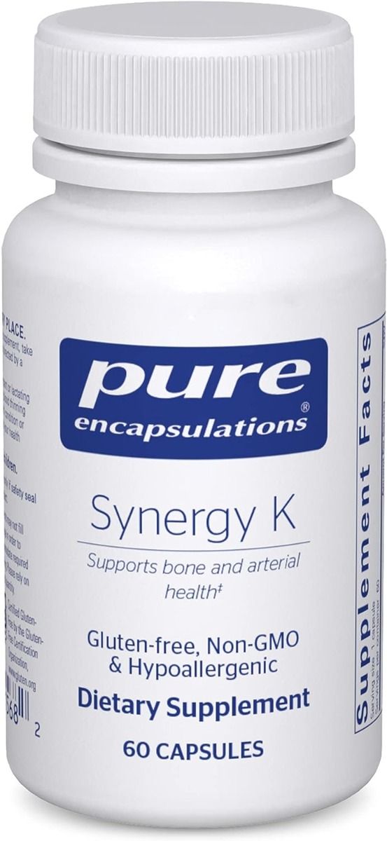 Pure Encapsulations, Synergy K 60 Capsules -The Natural – TheNatural