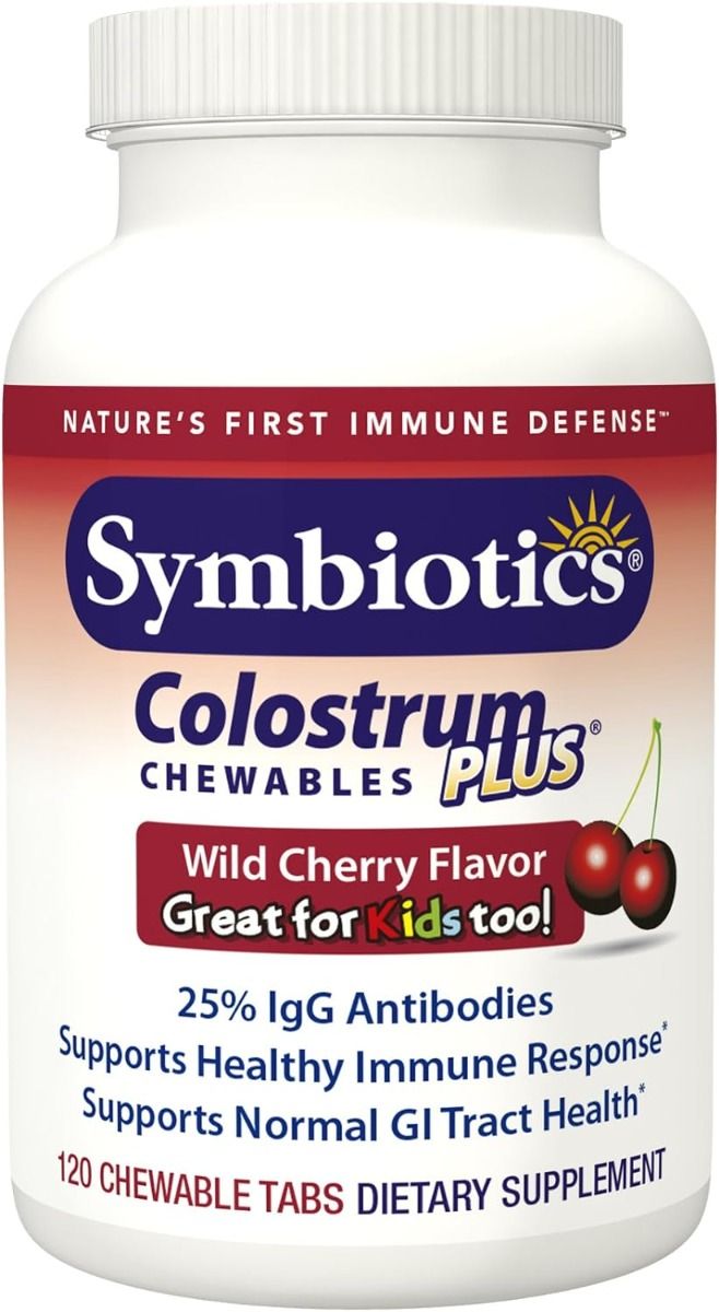 Colostrum Plus Wild Cherry 120 Chewables – TheNatural