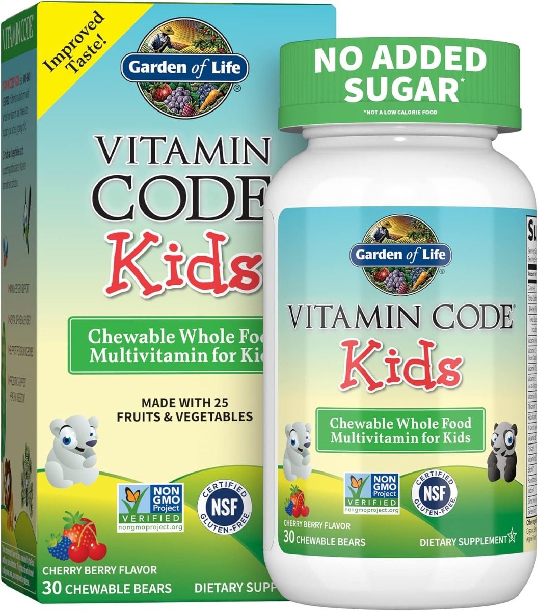 Vitamin Code Kids Chewable Tablets Cherry Berry – TheNatural