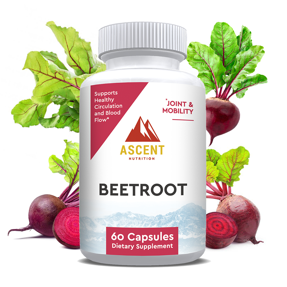 Organic Beetroot, 60 Capsules, 1300 mg – TheNatural
