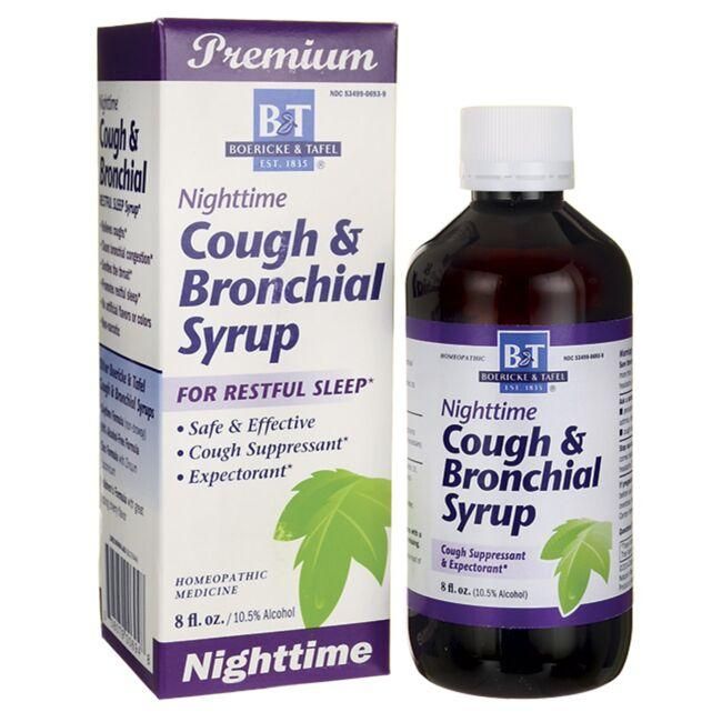 Nighttime Cough & Bronchial Syrup 8 OZ Syrup – TheNatural