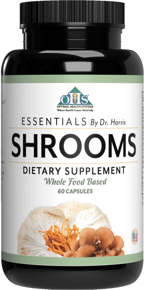 Optimal Health System Essential Shrooms 60 capsules The Natural ...