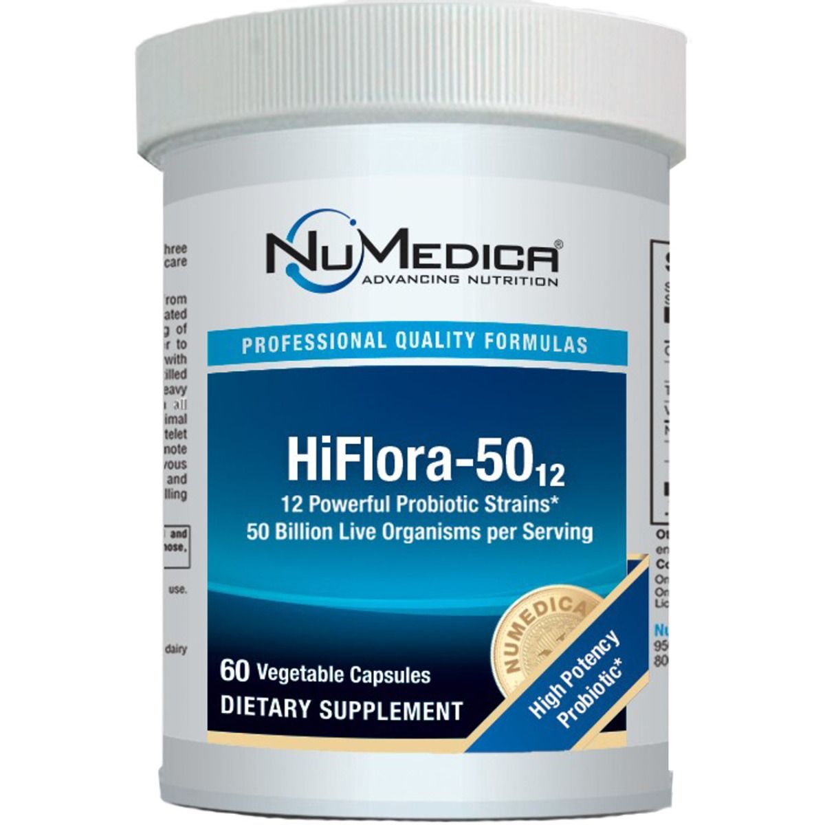 NuMedica, HiFlora-50 60 Veggie Capsules - The Natural – TheNatural