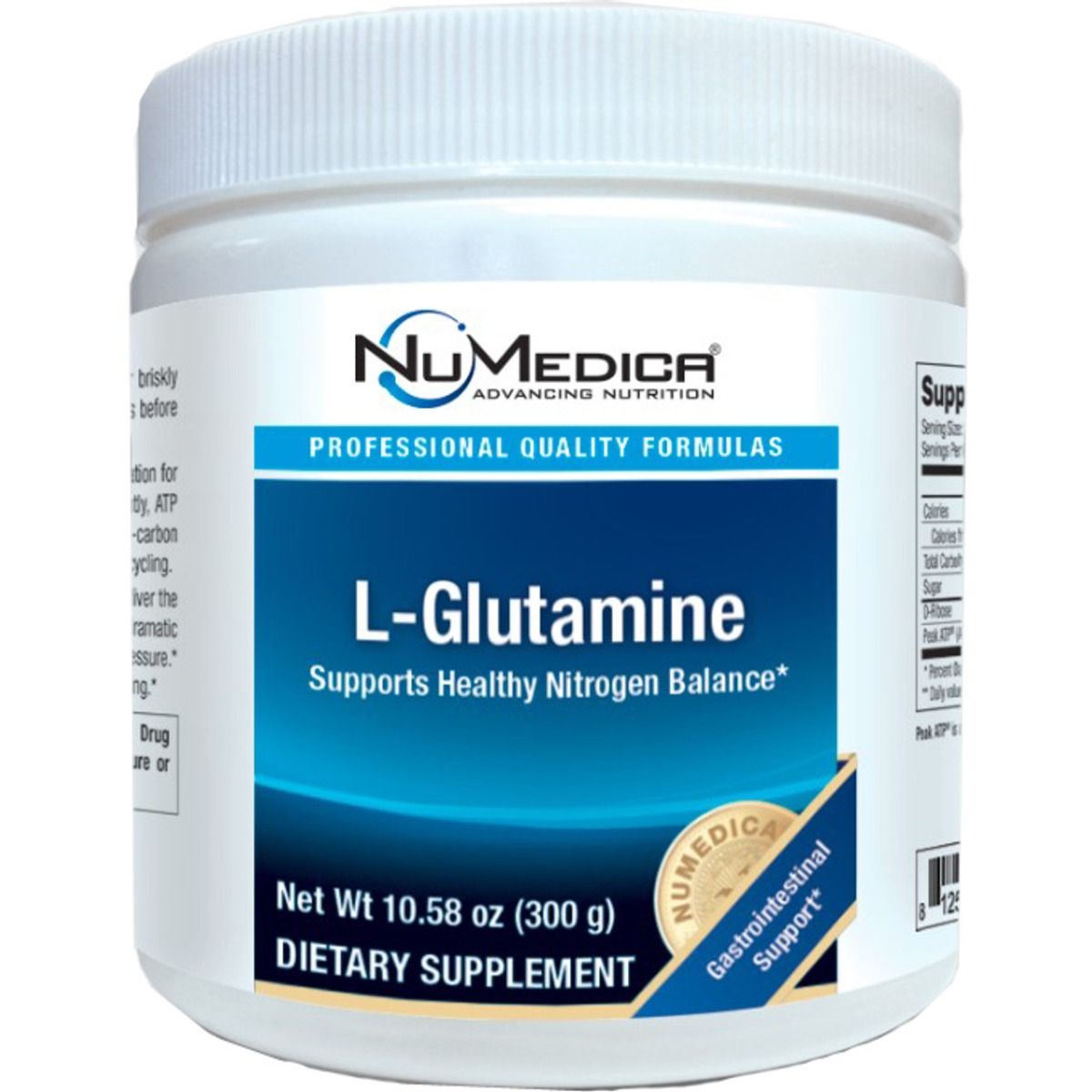 NuMedica, L-Glutamine 300g Powder - The Natural – TheNatural