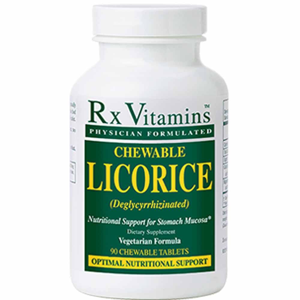 Chewable Licorice DGL 90Chewable Tablets – TheNatural