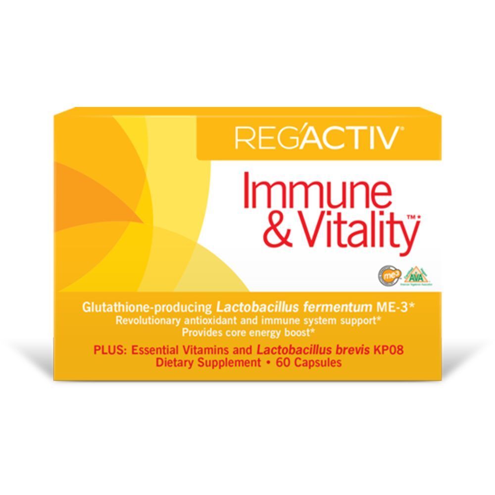 Reg'Activ Immune & Vitality 60 Capsules – TheNatural