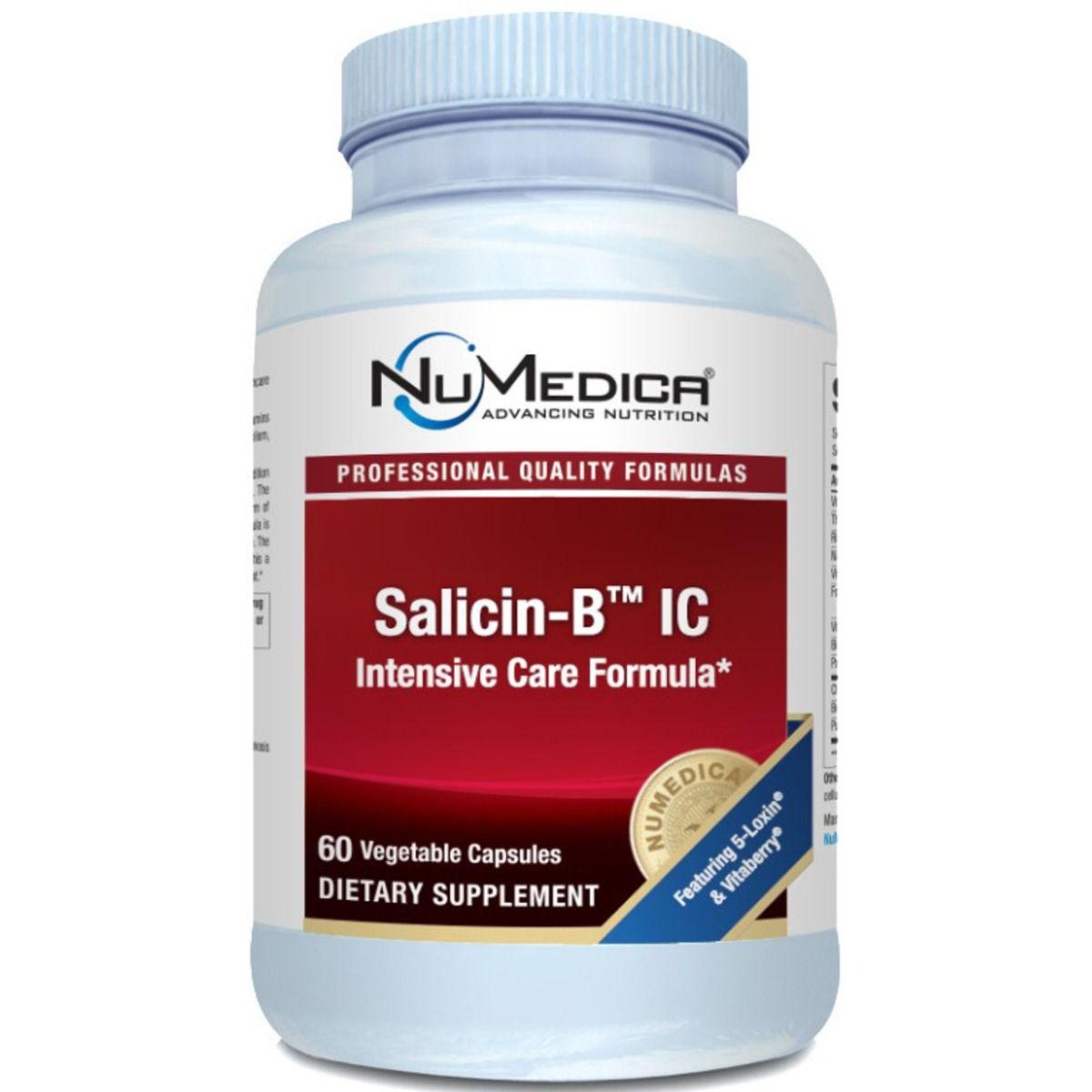 NuMedica, Salicin-B IC (Intensive Care) 60 Veggie Caps - The Natural ...
