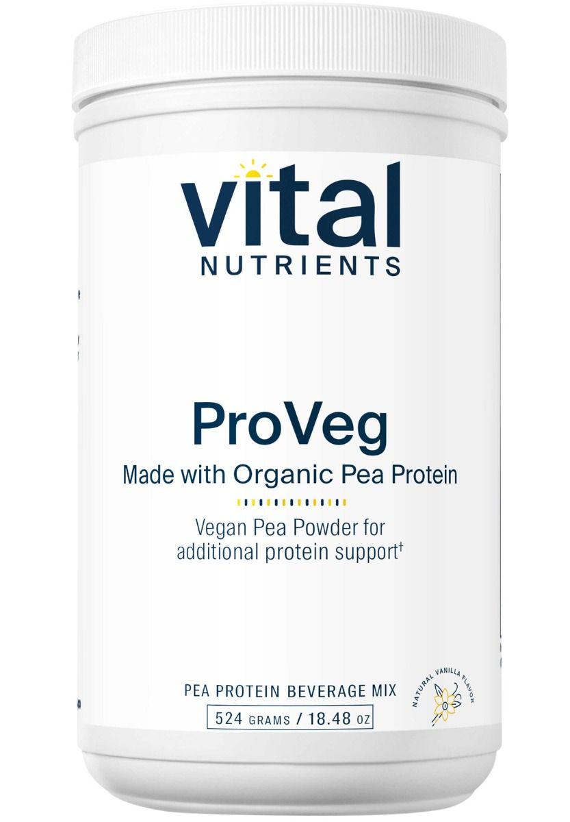 Pro Veg Organic Pea Protein 524 G Powder Vanilla – TheNatural