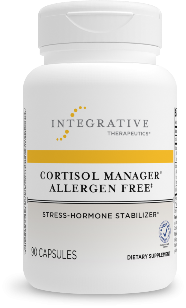 Cortisol Manager Allergen Free 90 Capsules – TheNatural